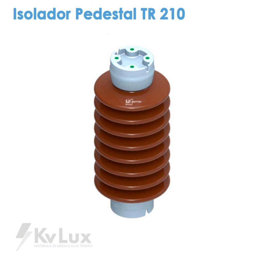 Isolador Tipo Suporte Pedestal 34.5kV TR 210 | KV LUX Distribuidor de ...