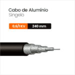 Cabo de Alumínio Singelo 0,6/1 KV 240 mm | KVLUX Distribuidor de Fábrica