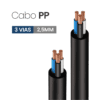 Cabo PP 3 Vias 2,5MM | KV LUX Distribuidor de Fábrica